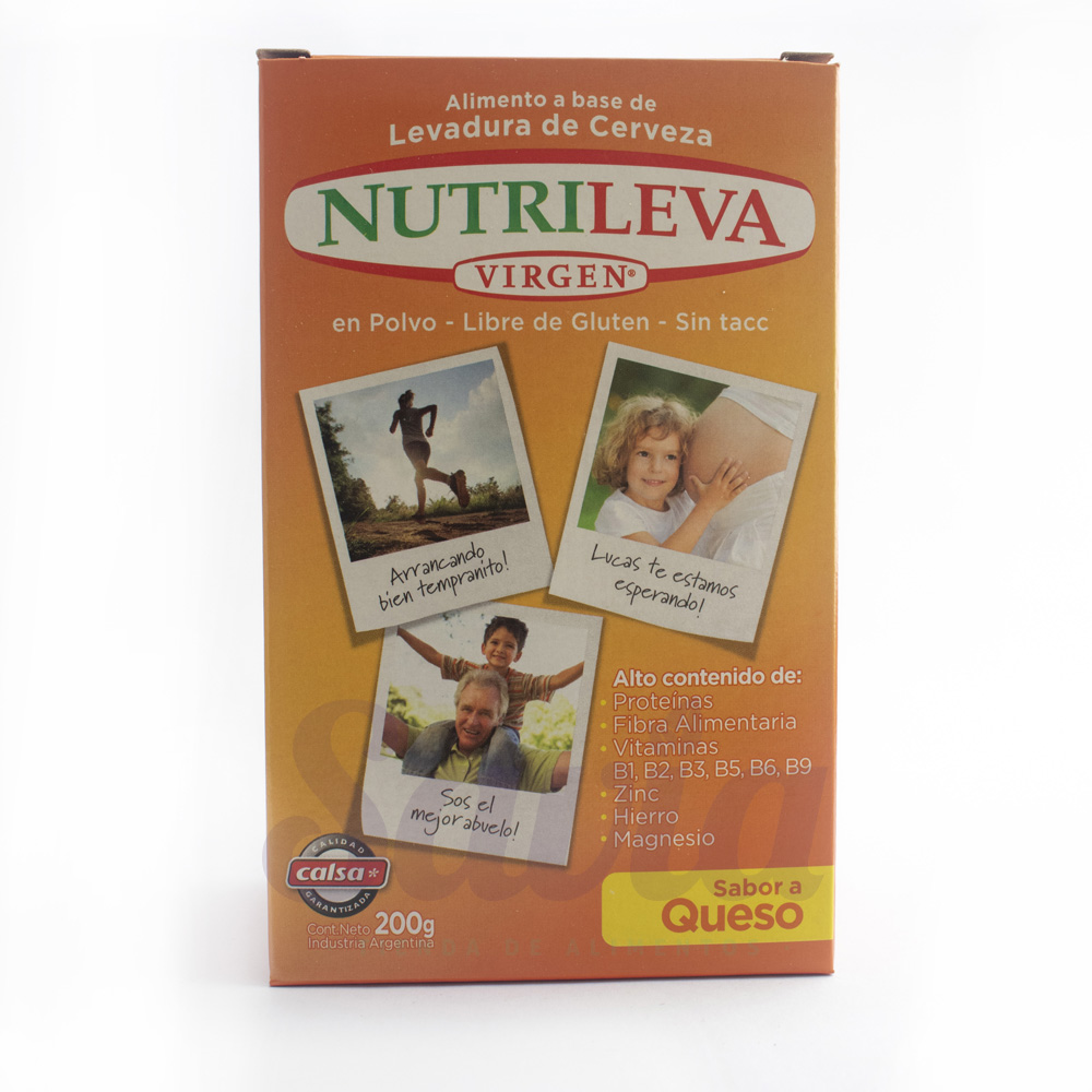 Nutrileva sabor Queso por 200 gr - Savia Alimentos